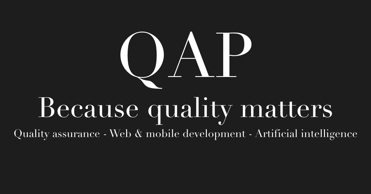 QAP - Because quality counts - Consulting company for businesses